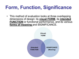 Asu history and theory lecture 4-evaluation 11-11-2017 | PPT