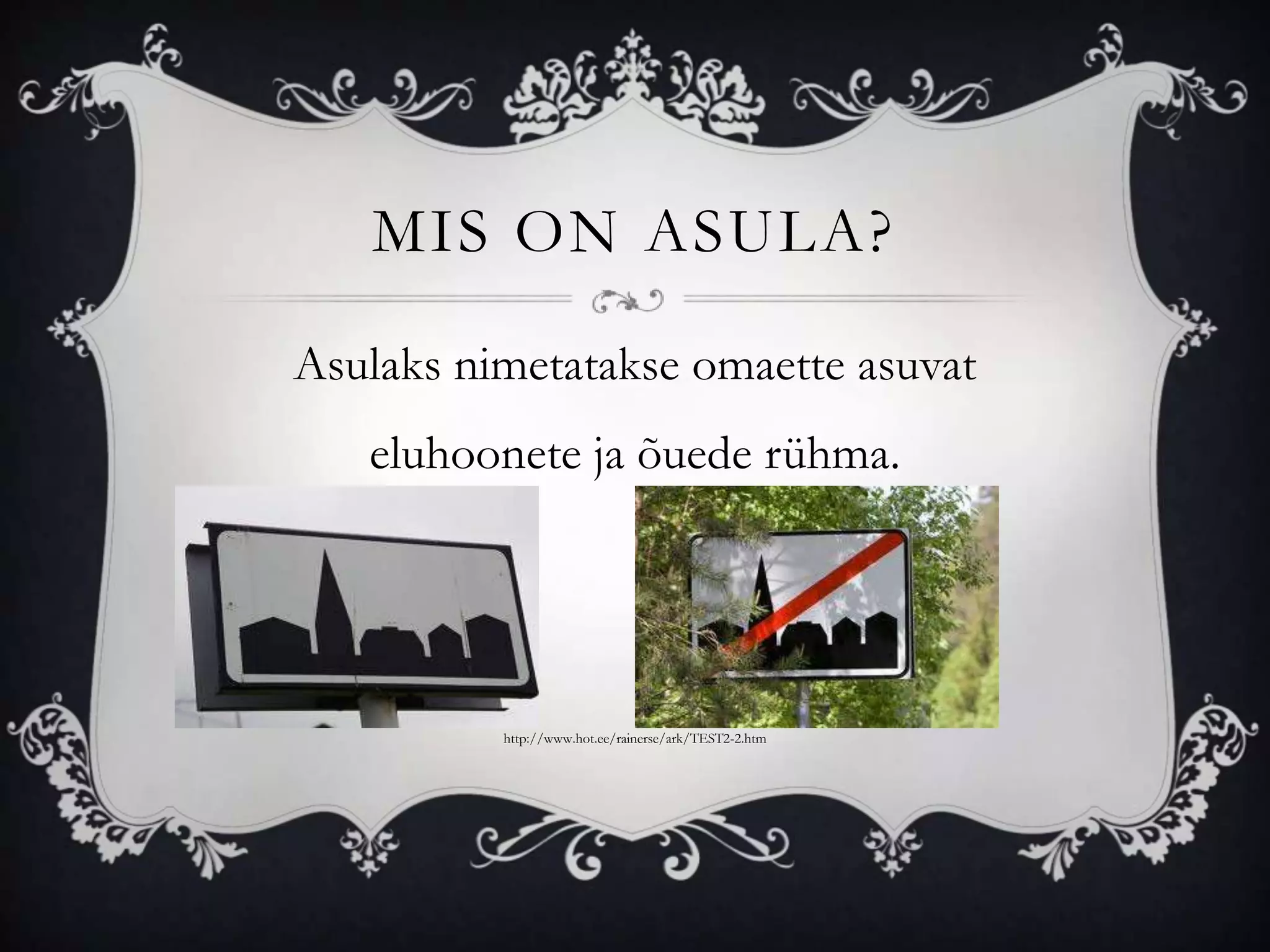 Asula. Asulate ajalooline areng. | PPTX