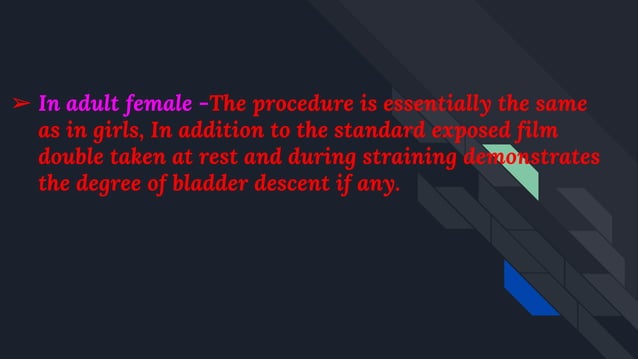 ASU & MCU --- RADIOLOGY IMAGING PROCEDURE | PPTX | Reproductive Health ...