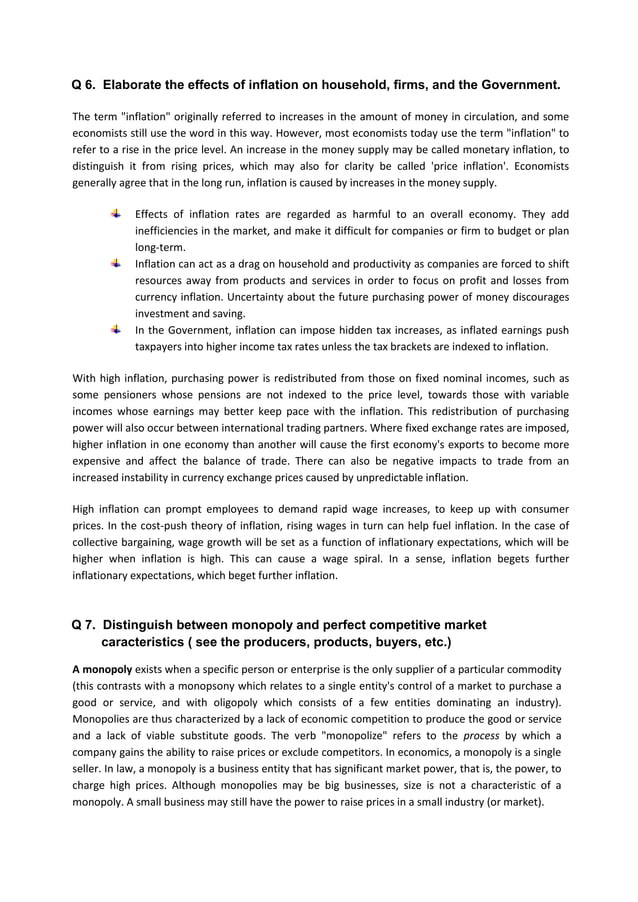 A summary of macroeconomics | PDF | Personal Taxes | Personal Finance