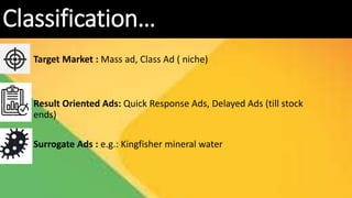 Classification of advertisement | PPT