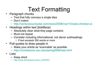 online writing | PPT