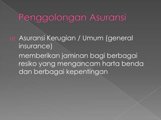 Asuransi | PPT