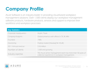 Asure Sales Presentation | PDF