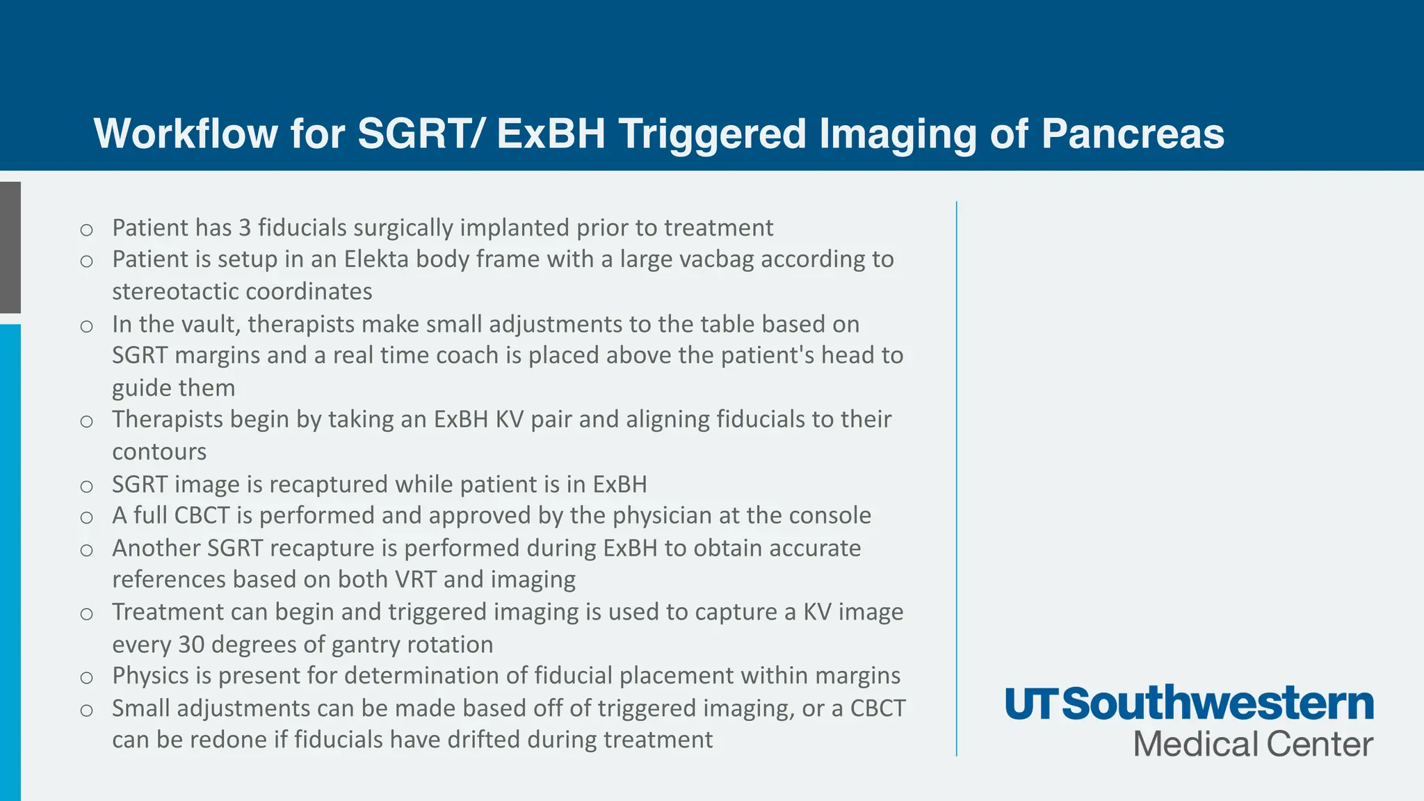 A Surface Guided Method to Improved Pancreatic SBRT Patient Experience ...