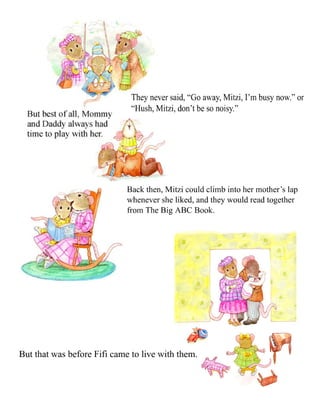 A surprise for mitzi mouse illustrated, for pre school kids by kathleen ...