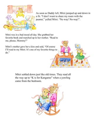 A surprise for mitzi mouse illustrated, for pre school kids by kathleen ...