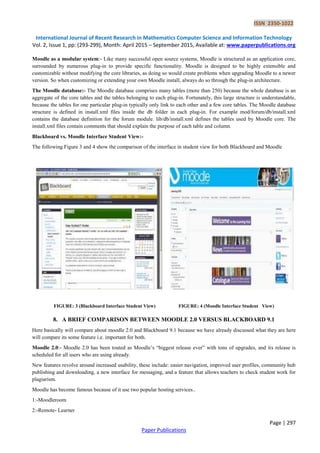 A SURVEY AND COMPARETIVE ANALYSIS OF E-LEARNING PLATFORM (MOODLE AND BLACKBOARD) | PDF ...