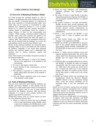 A Survey And Comparison Of Relational And Non-Relational Database | PDF