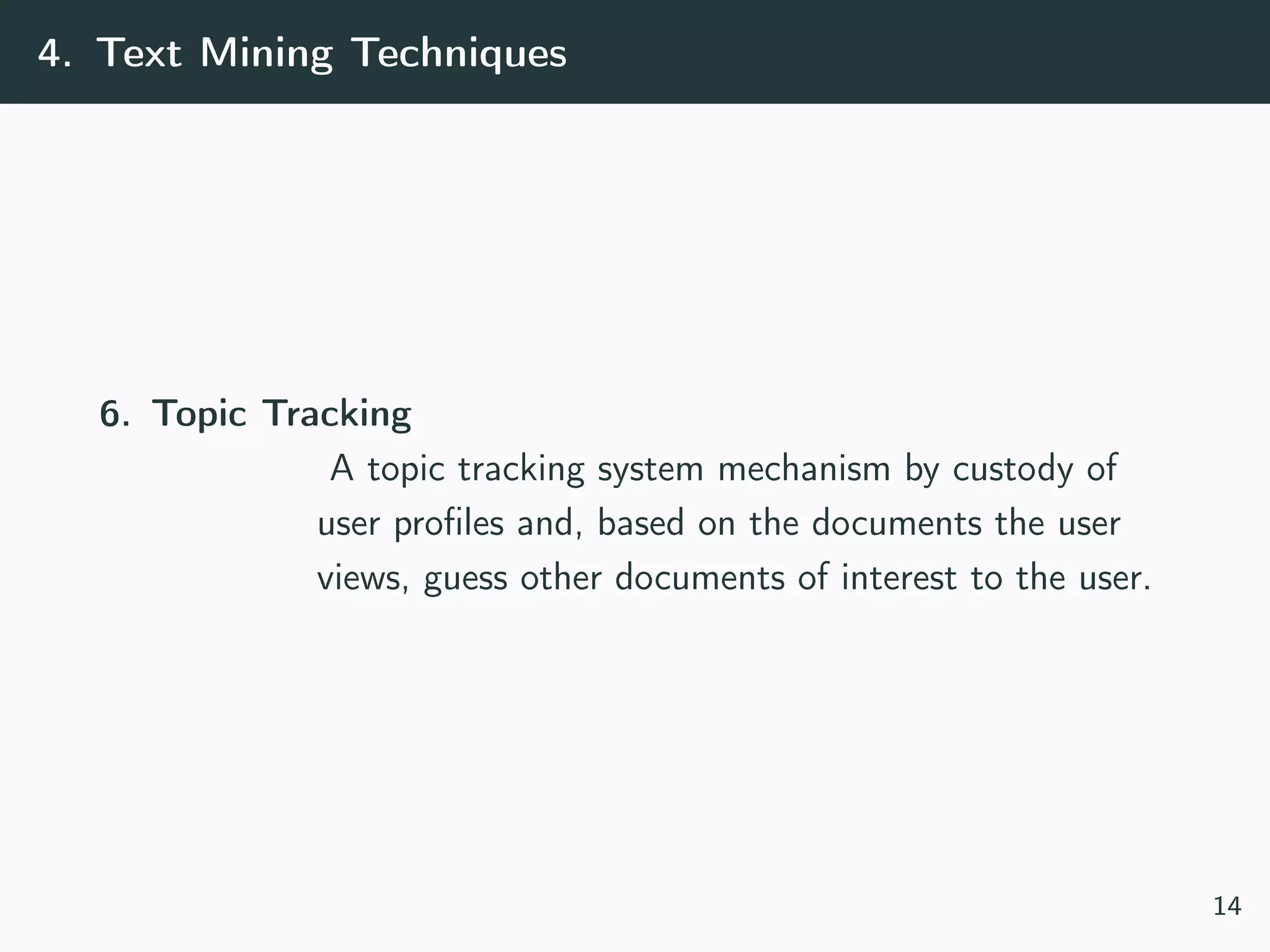 A Survey On Text Mining Techniques And Application Ppt