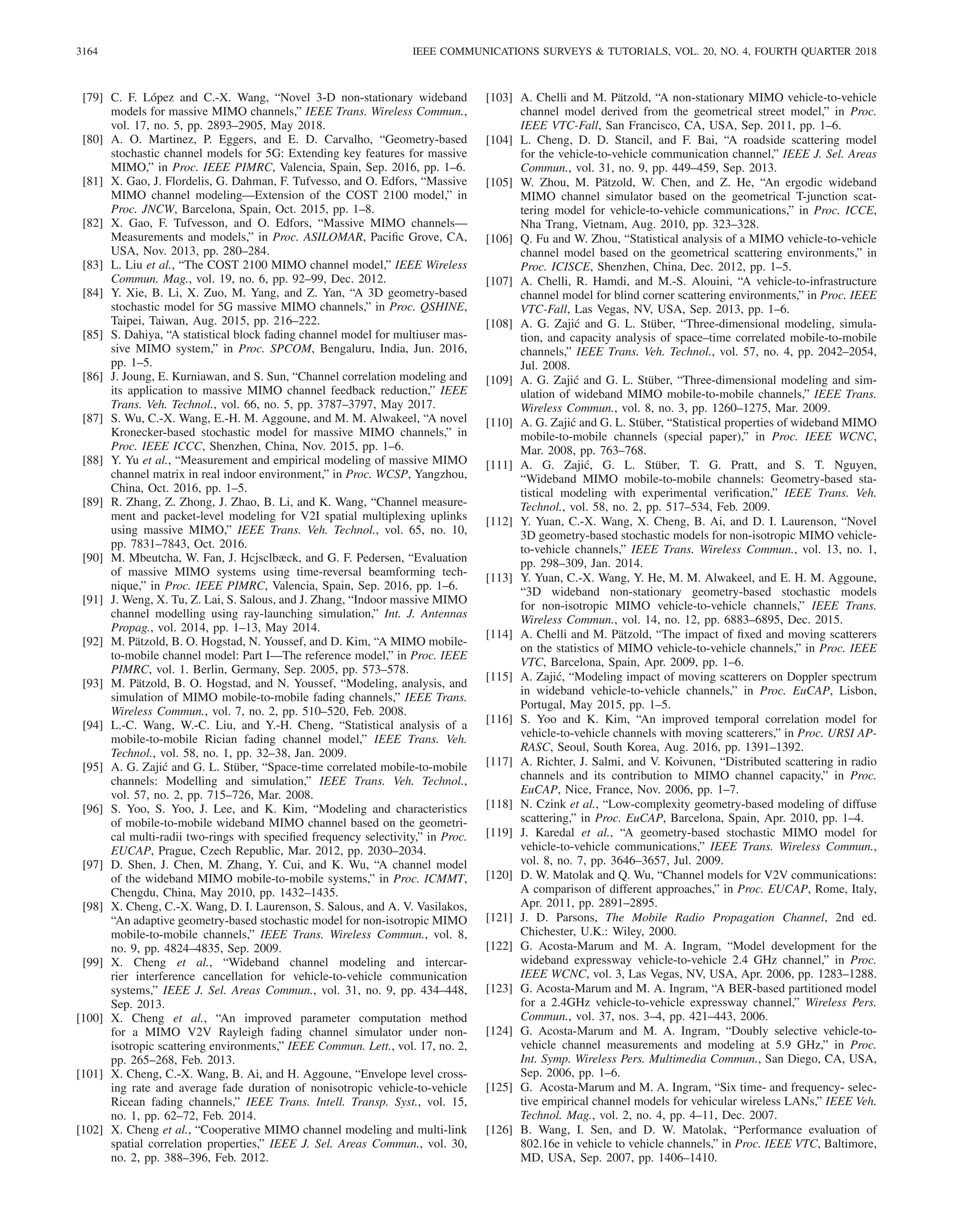 A Survey of 5G Channel Measurements and Models.pdf | Computer Networking | Computing