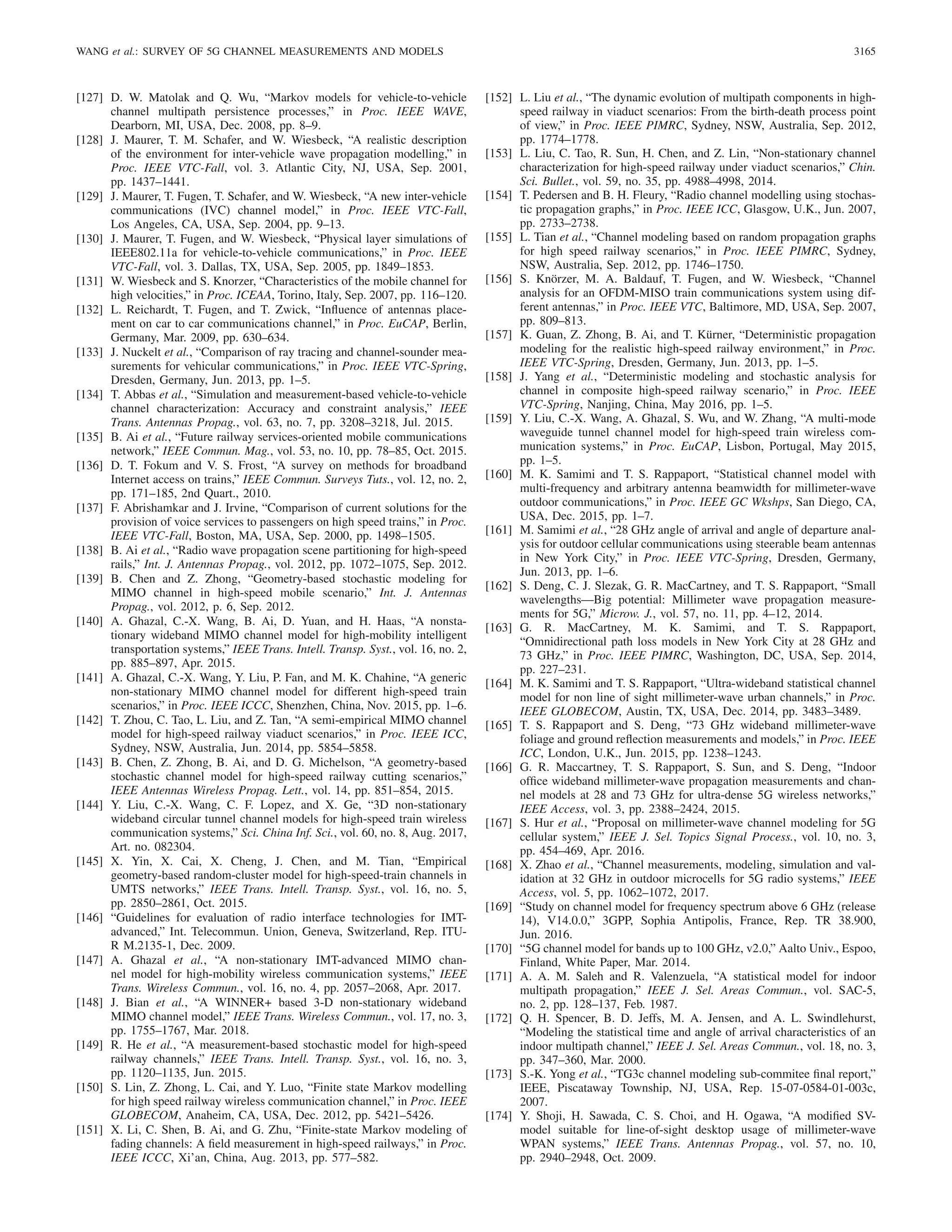 A Survey of 5G Channel Measurements and Models.pdf | Computer Networking | Computing
