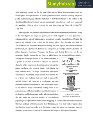 A SURVEY OF ENGLISH LITERATURE IN ITS HISTORICAL CONTEXT | PDF