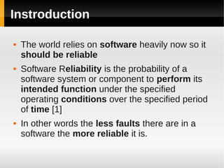 A survey of fault prediction using machine learning algorithms | PDF