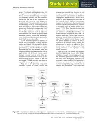A survey of mobile cloud computing Architecture, applications, and approaches.pdf