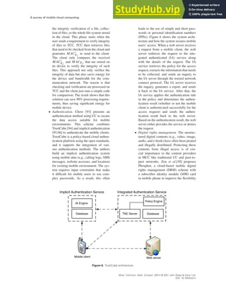 A survey of mobile cloud computing Architecture, applications, and approaches.pdf