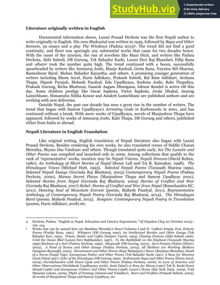 A Survey Of Nepali Literature In English Translated And Original | PDF