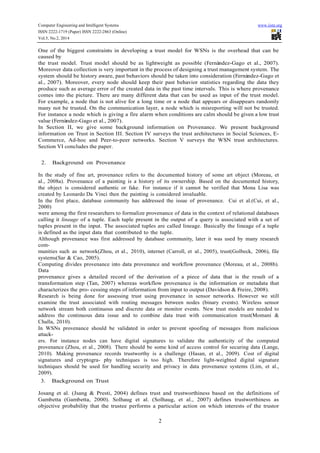 A survey of provenance leveraged | PDF