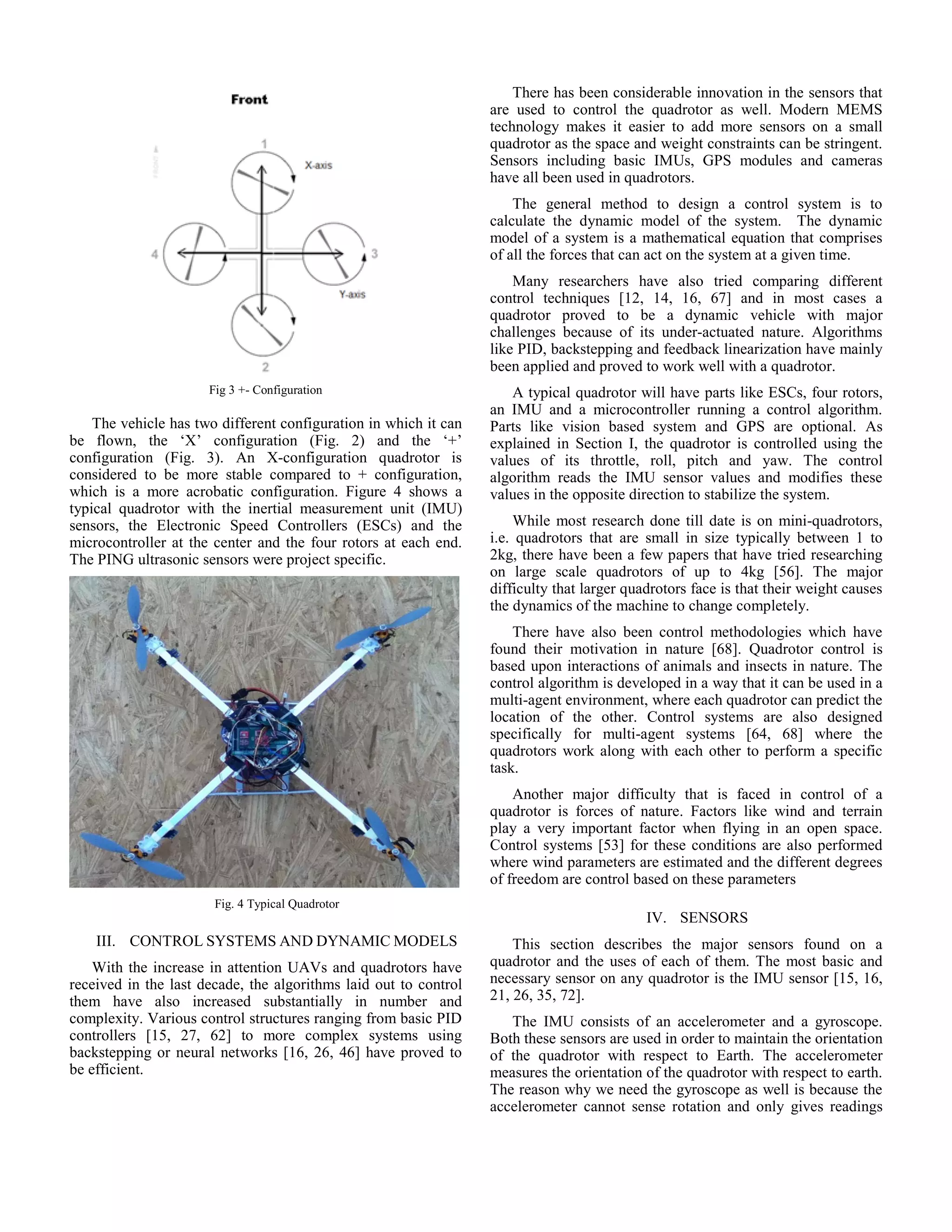 A survey of quadrotor unmanned aerial vehicles | PDF