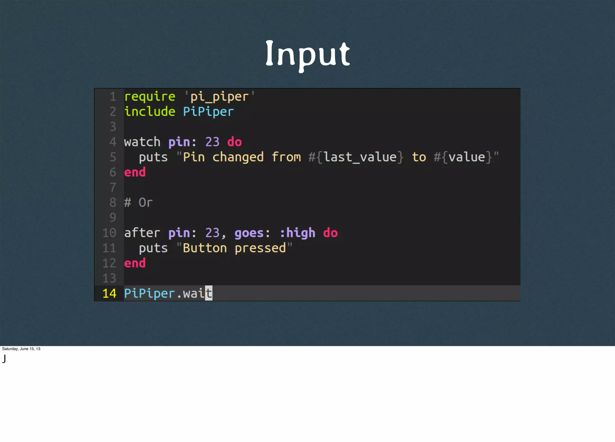 A survey of robotics in Ruby | PPT