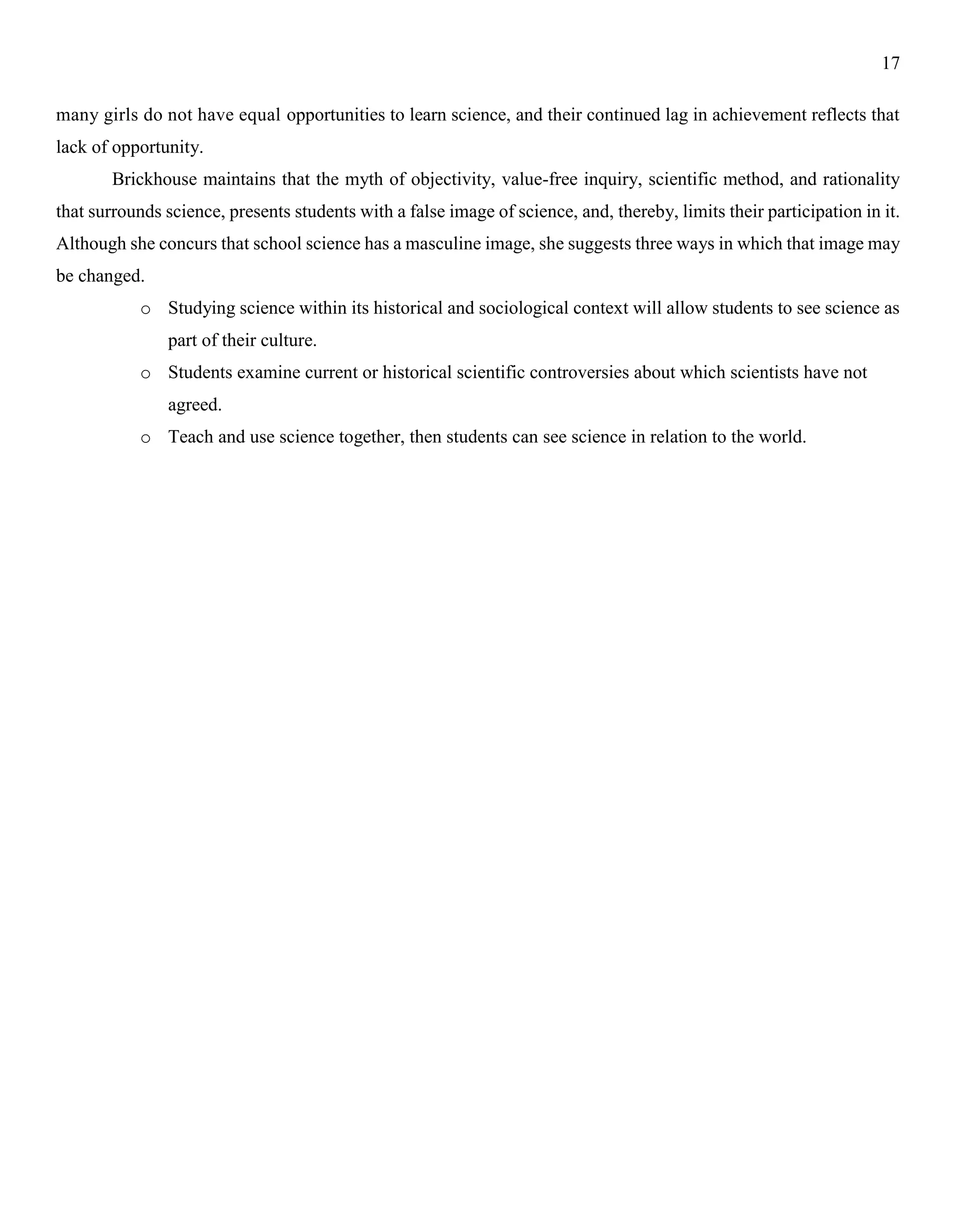 Students' Attitude towards Science | PDF