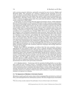 A survey of techniques for achieving metadata interoperability | PDF | Databases | Computer ...