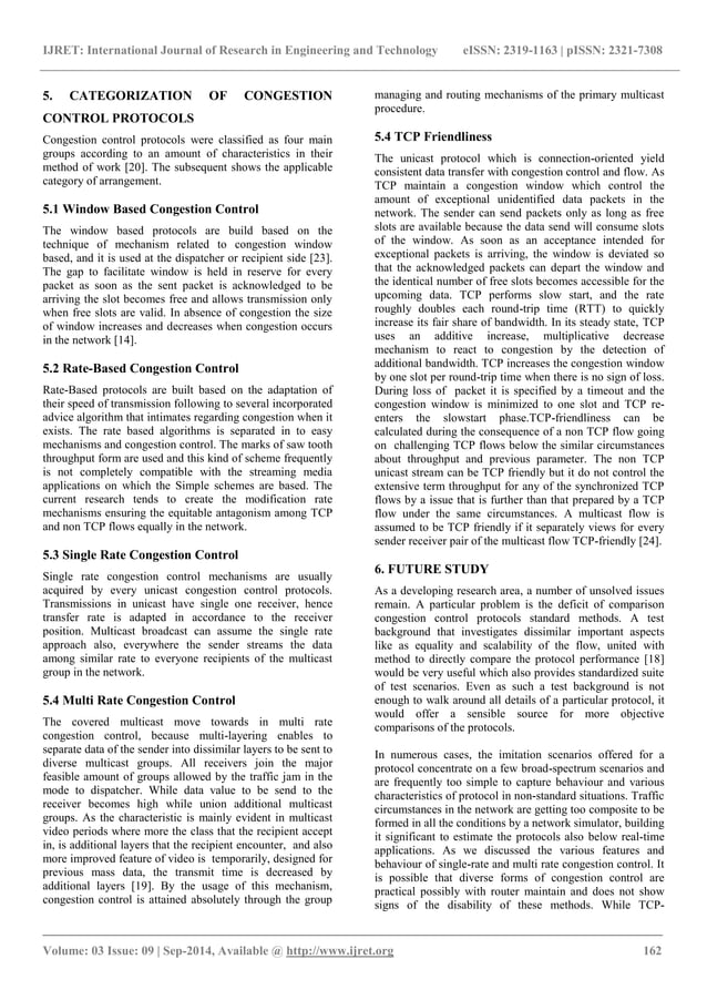 A survey on congestion control mechanisms | PDF