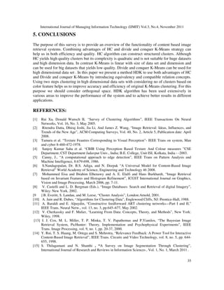 A Survey On: Content Based Image Retrieval Systems Using Clustering Techniques For Large Data ...