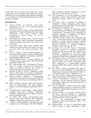 A survey on content based medical image retrieval for | PDF