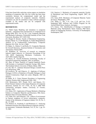 A survey on fem modelling for composites | PDF