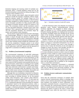 A survey on formation control algorithms for multi auv system | PDF