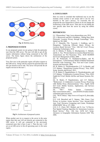 A survey on hiding user privacy in location based services through clustering | PDF | Internet ...