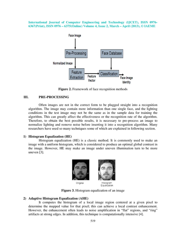A Survey On Human Face Recognition Invariant To Illumination Pdf