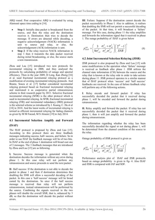 A survey on incremental relaying protocols in cooperative communication | PDF