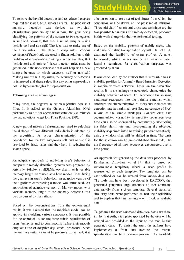 A Survey On Intrusion Detection Systems | PDF