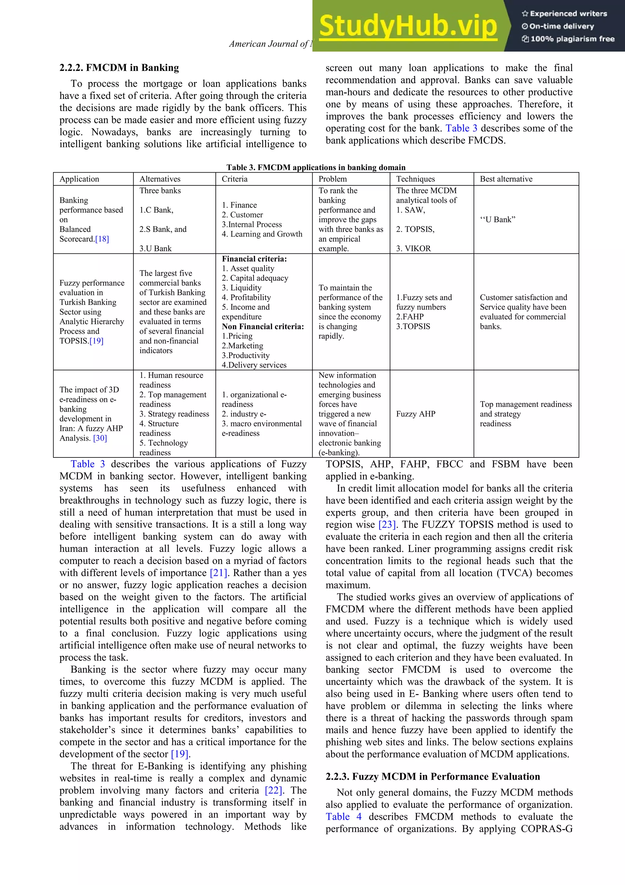 A Survey On Multi Criteria Decision Making Methods And Its Applications | PDF | Computer ...