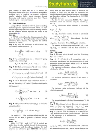 A Survey On Multi Criteria Decision Making Methods And Its Applications | PDF | Computer ...