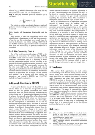 A Survey On Multi Criteria Decision Making Methods And Its Applications | PDF | Computer ...