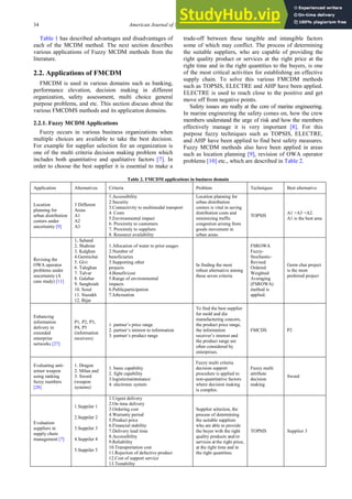 A Survey On Multi Criteria Decision Making Methods And Its Applications | PDF | Computer ...