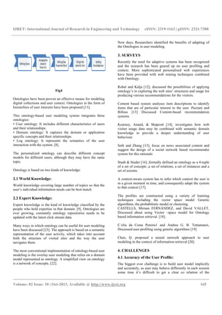 A survey on ontology based web personalization | PDF | Databases | Computer Software and ...