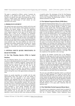 A survey on optimal route queries for road networks | PDF