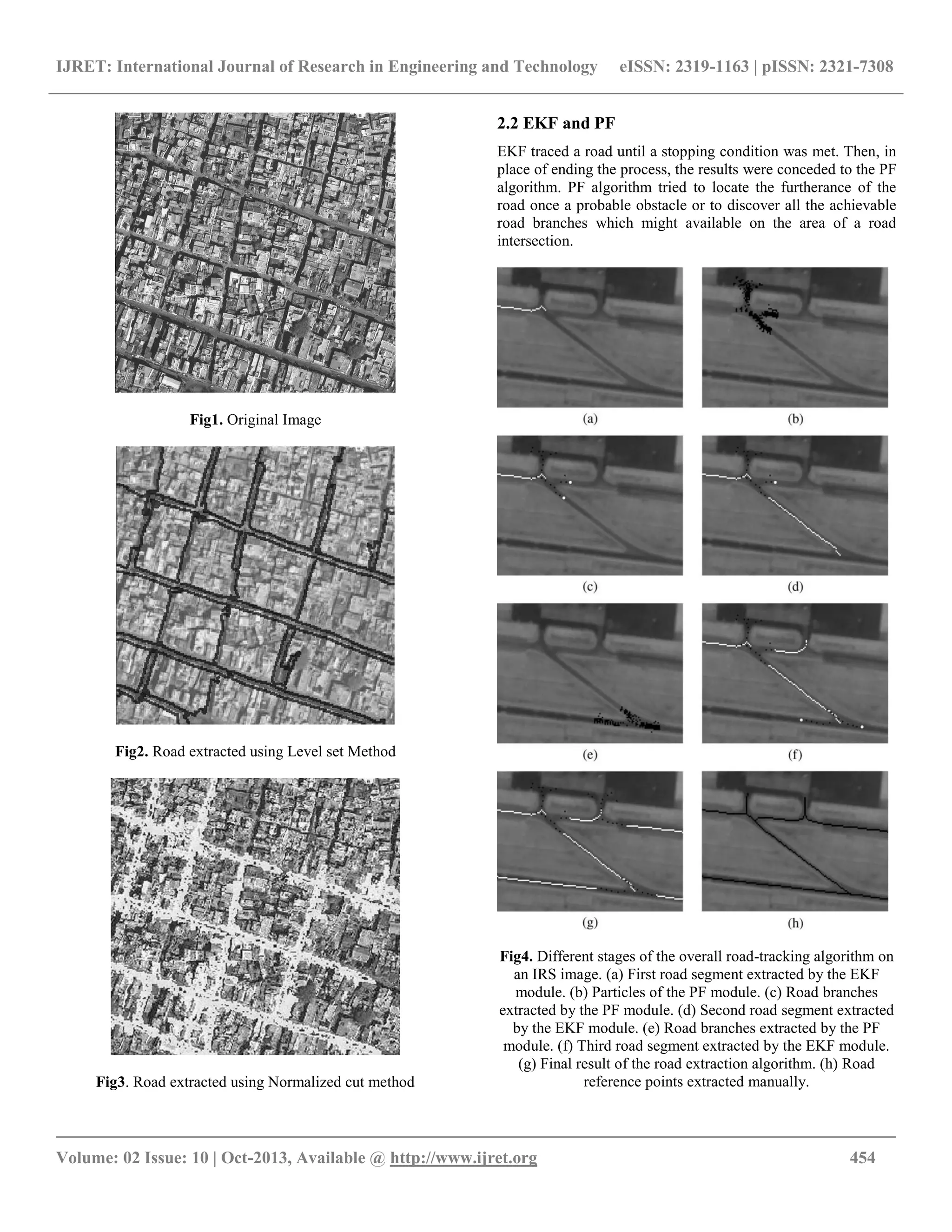 A Survey On Road Extraction From Color Image Using Vectorization Pdf