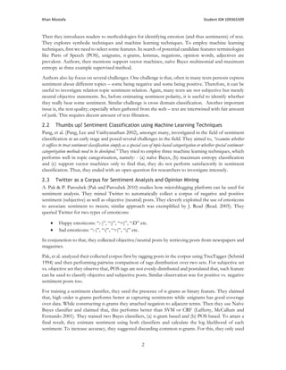 A Survey on Sentiment Mining Techniques | PDF
