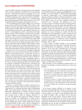 A survey on software defined networking | PDF