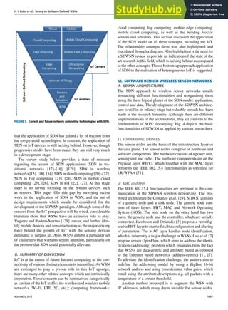A Survey On Software-Defined Wireless Sensor Networks Challenges And Design Requirements | PDF