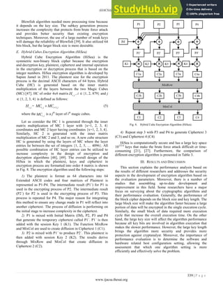 A Survey On The Cryptographic Encryption Algorithms | PDF