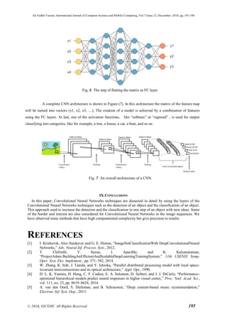 A survey on the layers of convolutional Neural Network | PDF