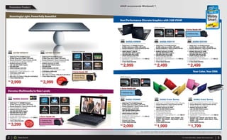 Asus september-october-2011-product-guide-and-price | PDF