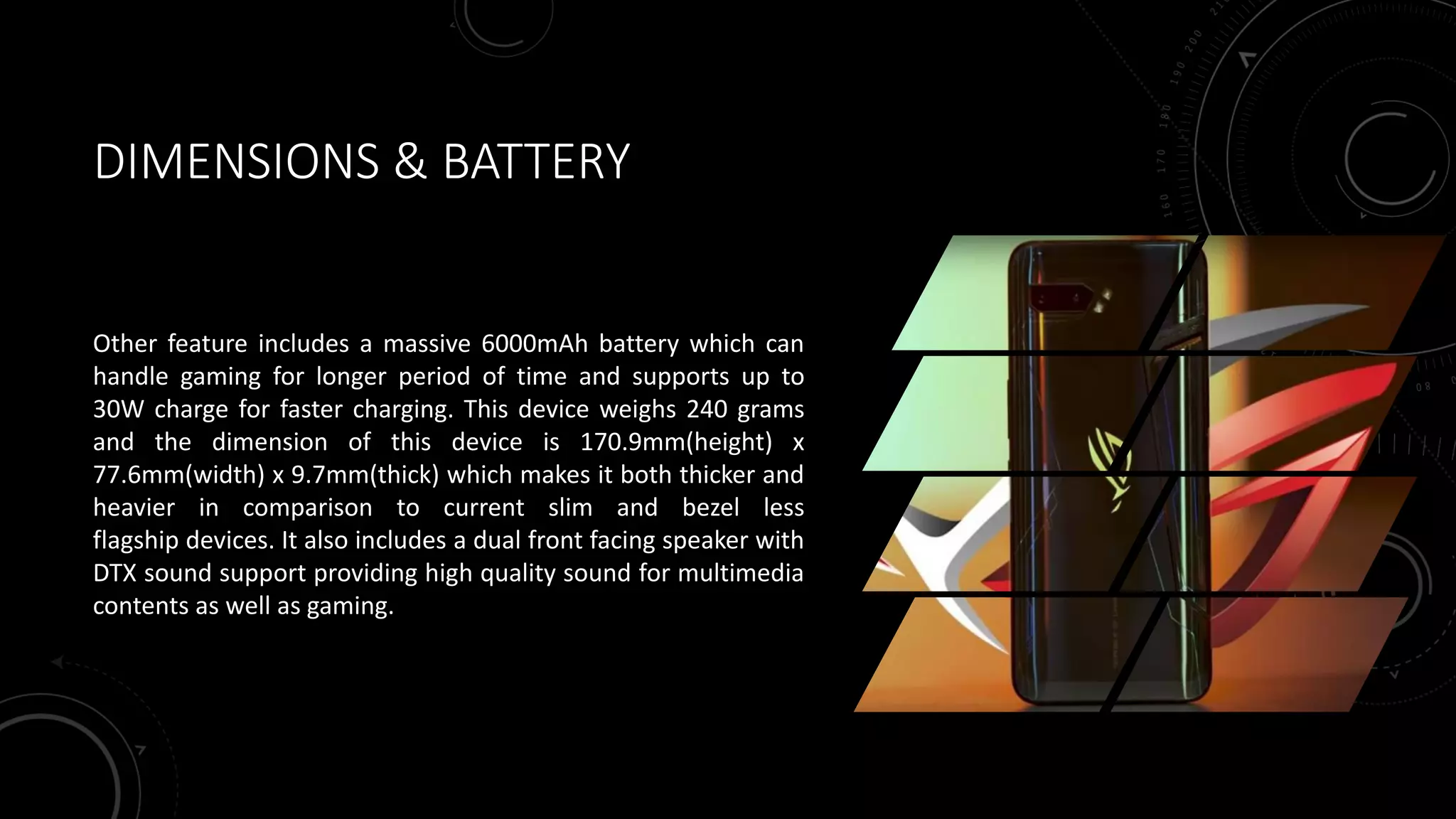 Asus ROG Phone II Overview & Specifications | PDF