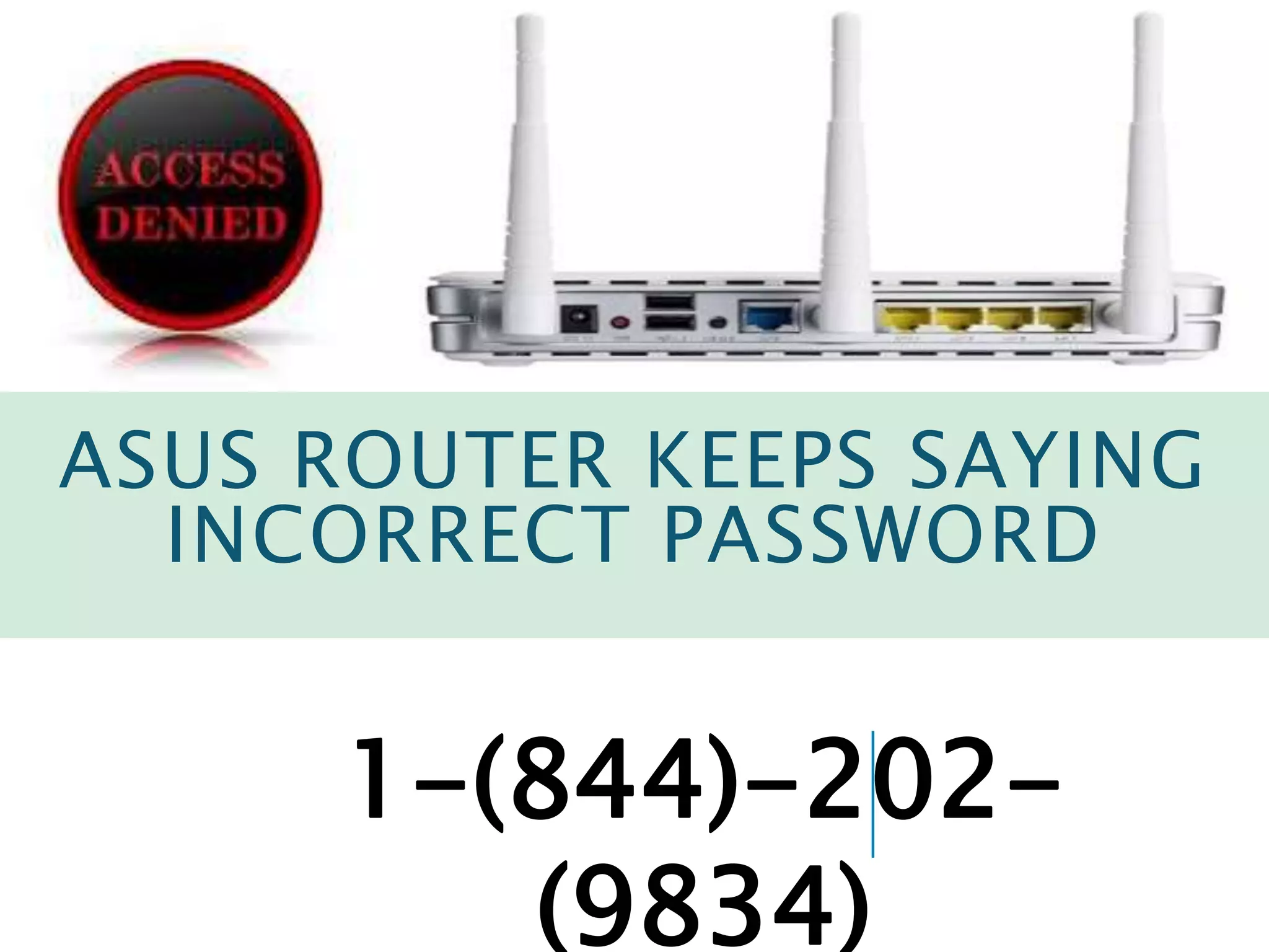 Asus router tech support | PPT